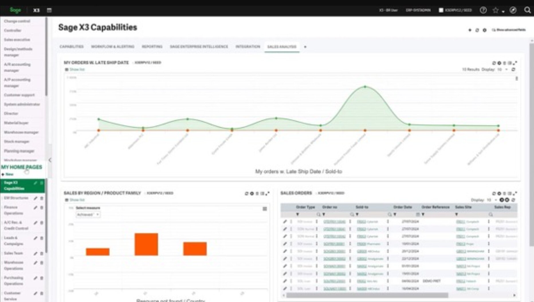 Sage X3 Erp Software Demo Pricing Comparisons